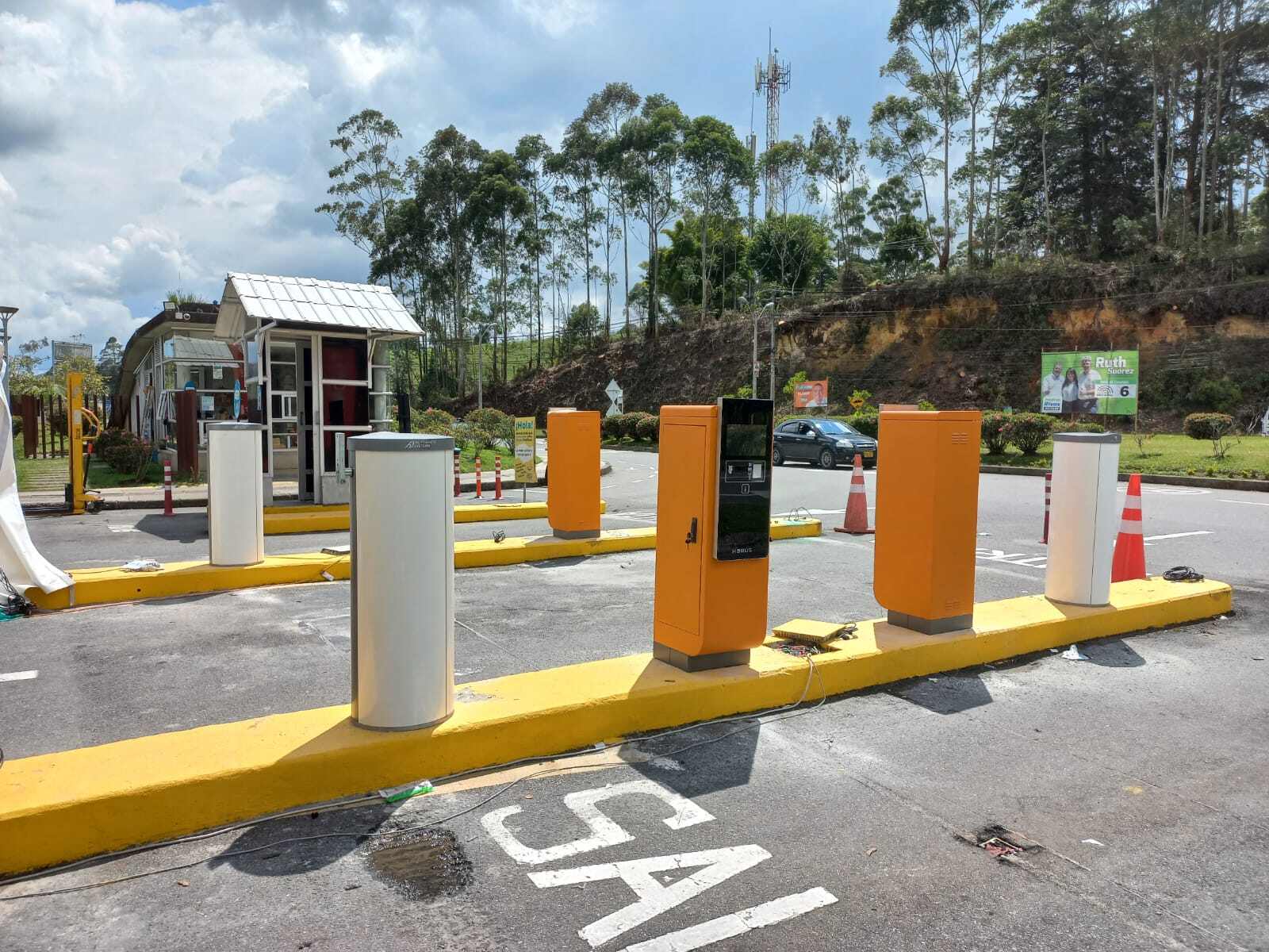 Control de acceso vehicular en sistemas de Parking San Vicente Fundación